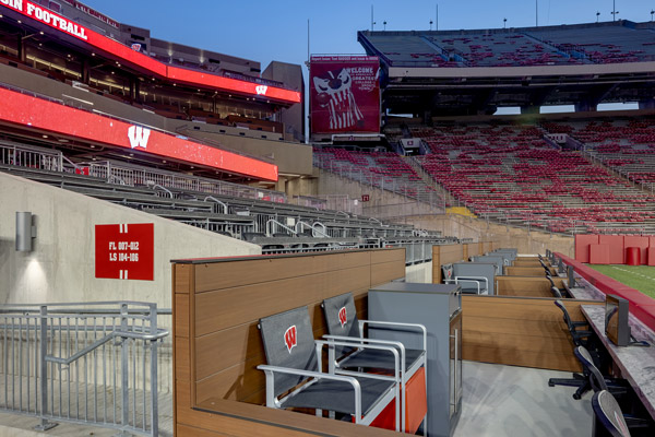 Football Premium Seating Information - SupportTheBadgers.org